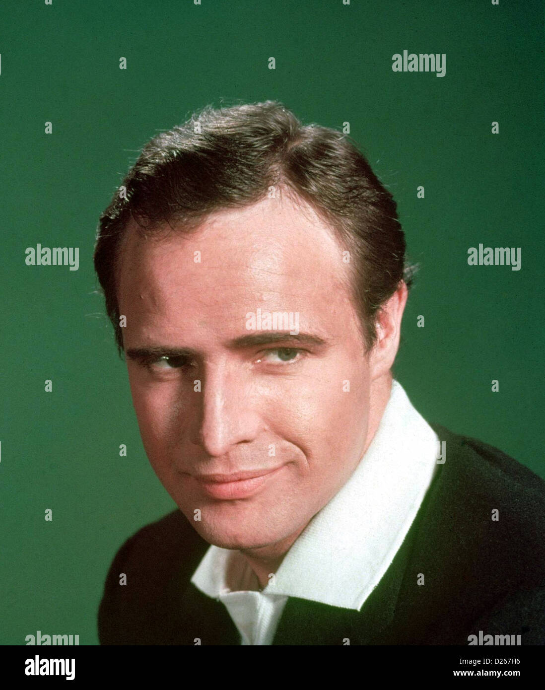 Actor Marlon Brando 1960 Stockfotos und -bilder Kaufen - Alamy