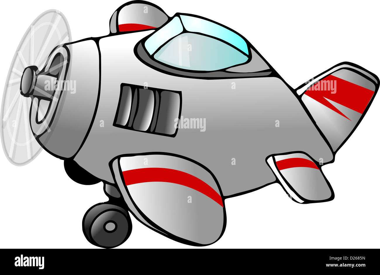Cartoon airplane -Fotos und -Bildmaterial in hoher Auflösung – Alamy