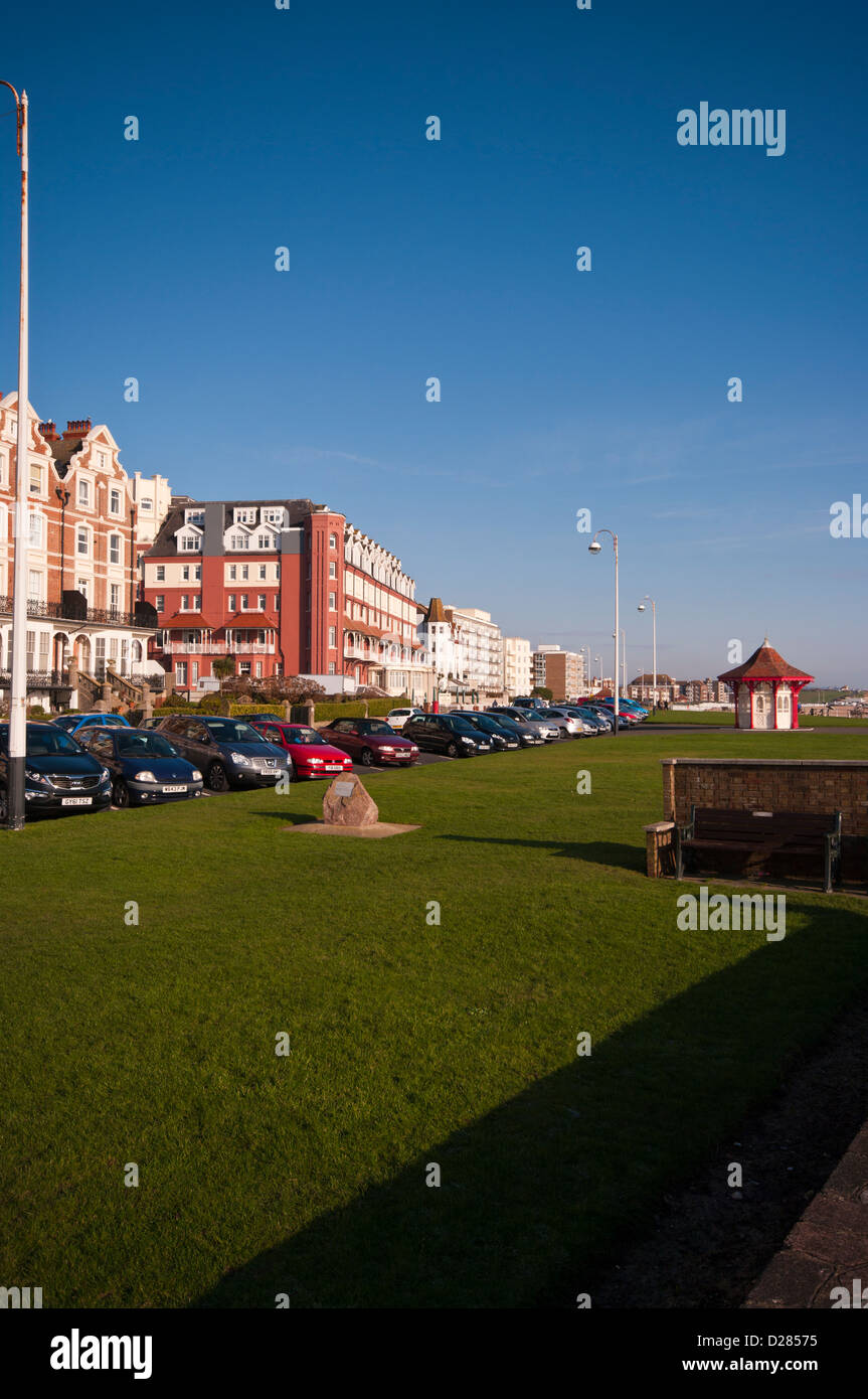 Bexhill am Meer Küste East Sussex UK Stockfotografie - Alamy