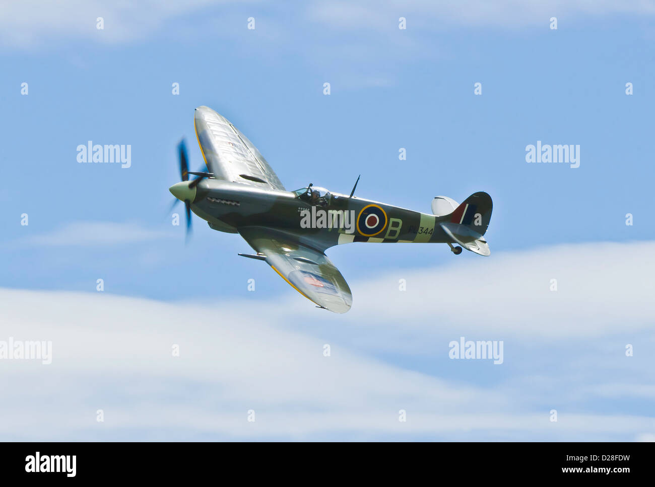 Supermarine Spitfire mk9 Stockfotografie - Alamy
