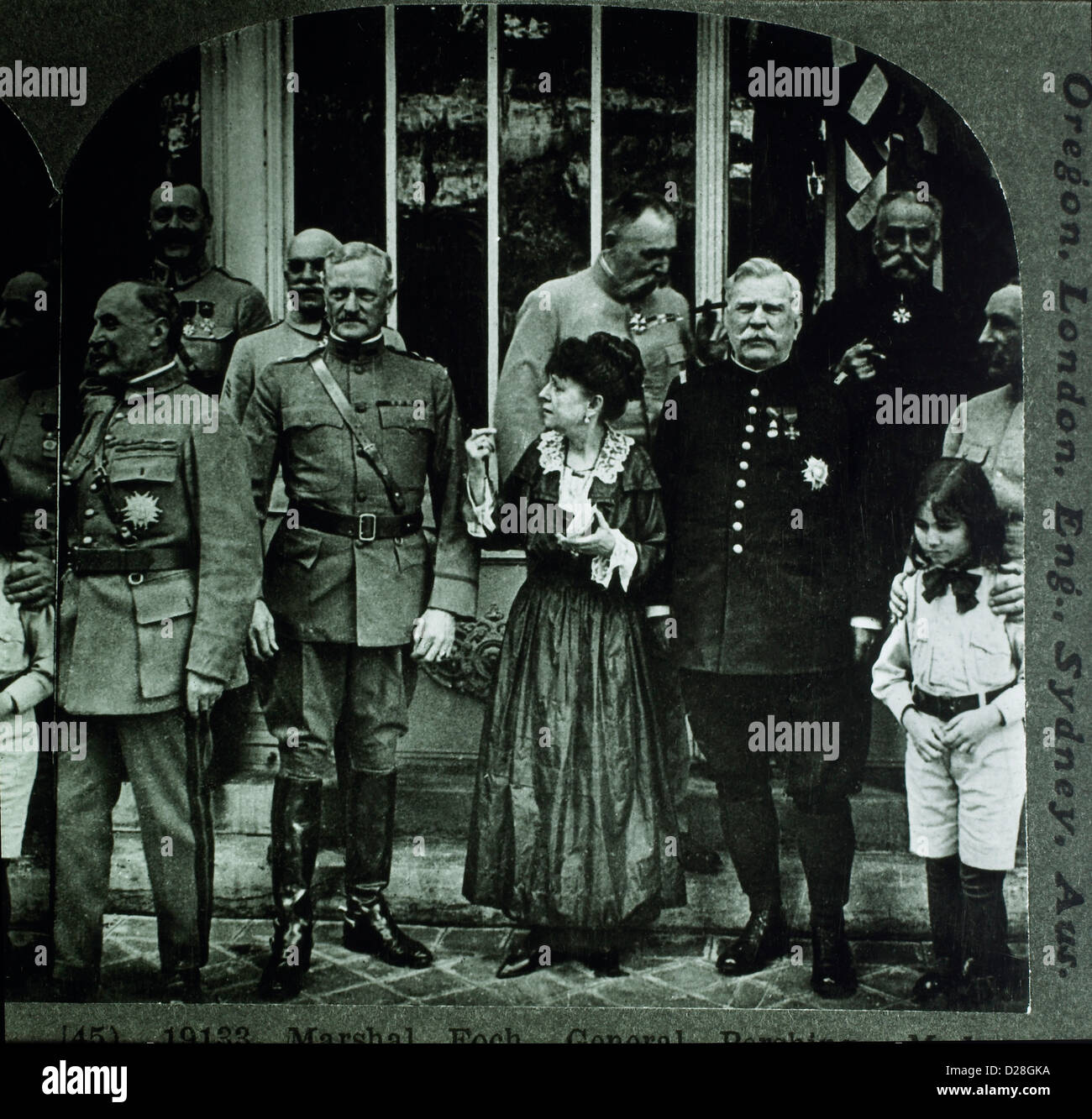 General John Joseph Pershing, Oberbefehlshaber der American ...