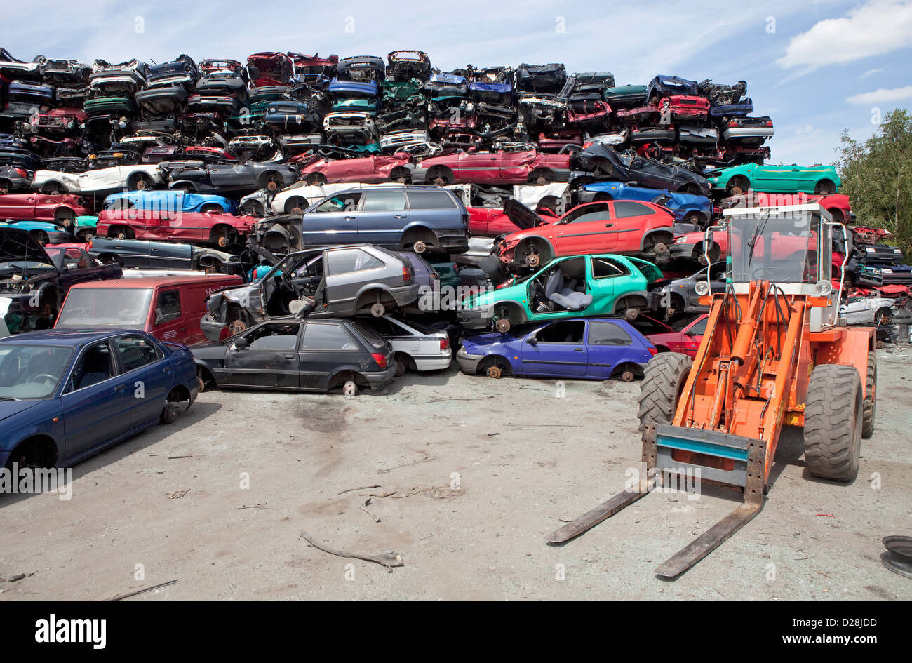 Auto Schrottplatz Stockfotos und -bilder Kaufen - Alamy