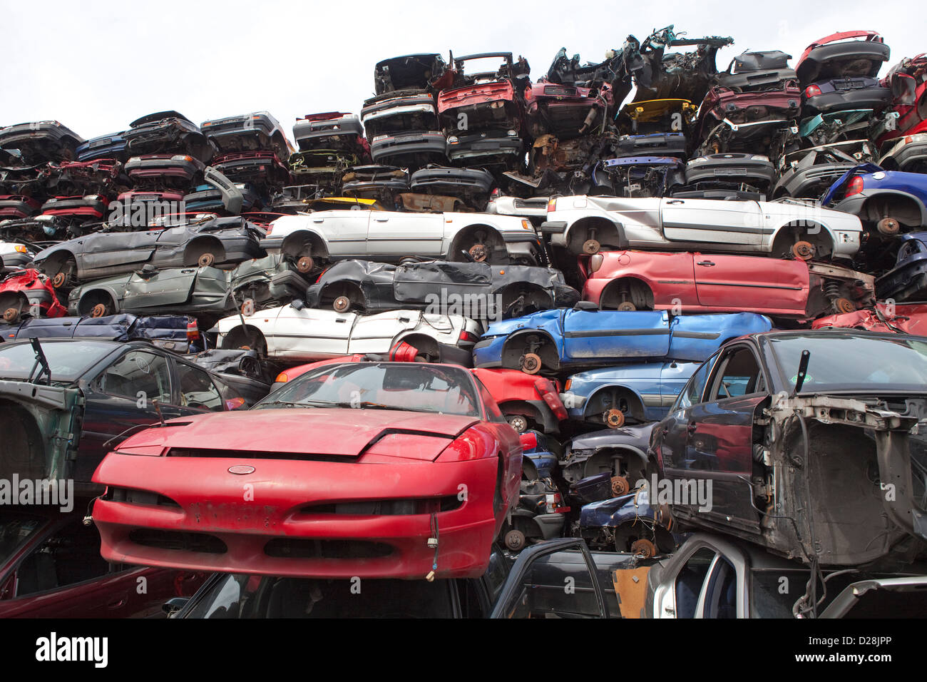 Auto Schrottplatz Stockfotos und -bilder Kaufen - Alamy