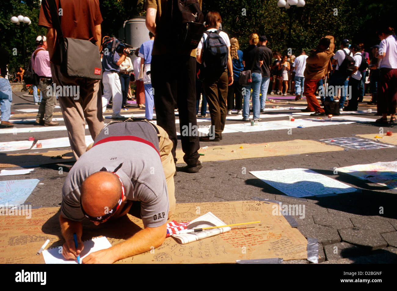 Disasters september 11 2001 terror attack and aftermath landscape color ...
