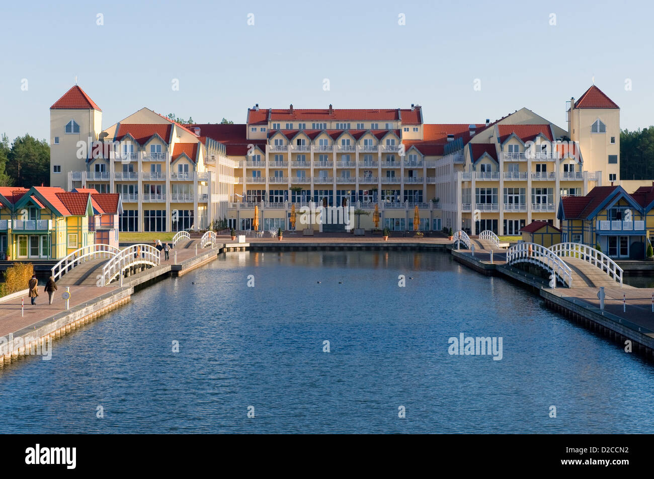 Das Hotel in den Hafen Dorf Rheinberg Rheinberg, Deutschland ...