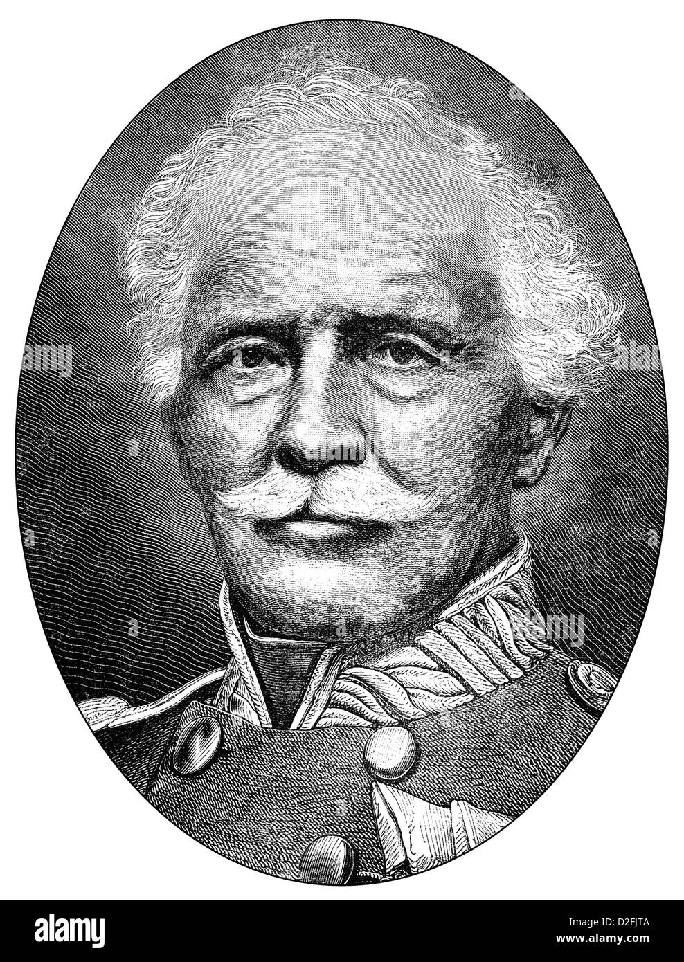 Jakob Freiherr von Hartmann, 1795-1873, Offizier, General der ...