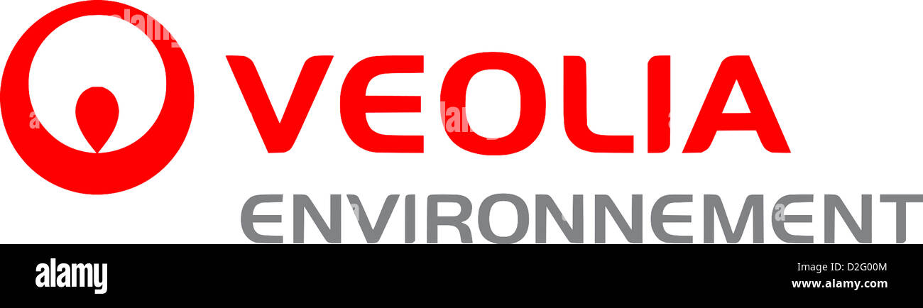 Logo des französischen Unternehmens Veolia Environnement mit Sitz in ...