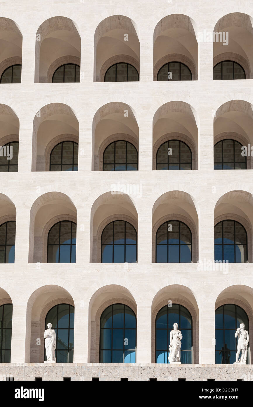 Italian Rationalism Fascist Architecture Stockfotos & Italian ...