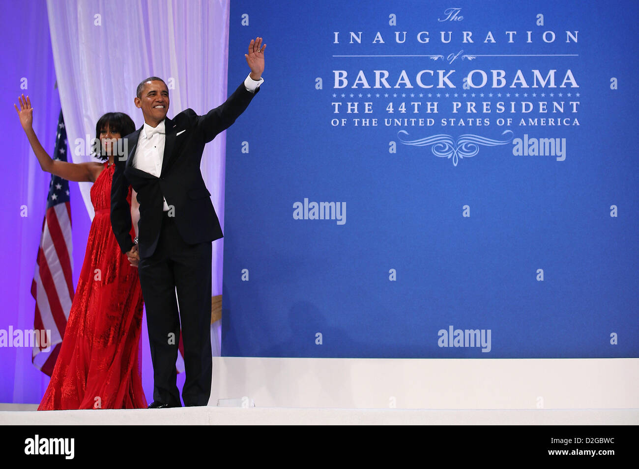 21. Januar 2013 - Washington, District Of Columbia, USA - US-Präsident ...