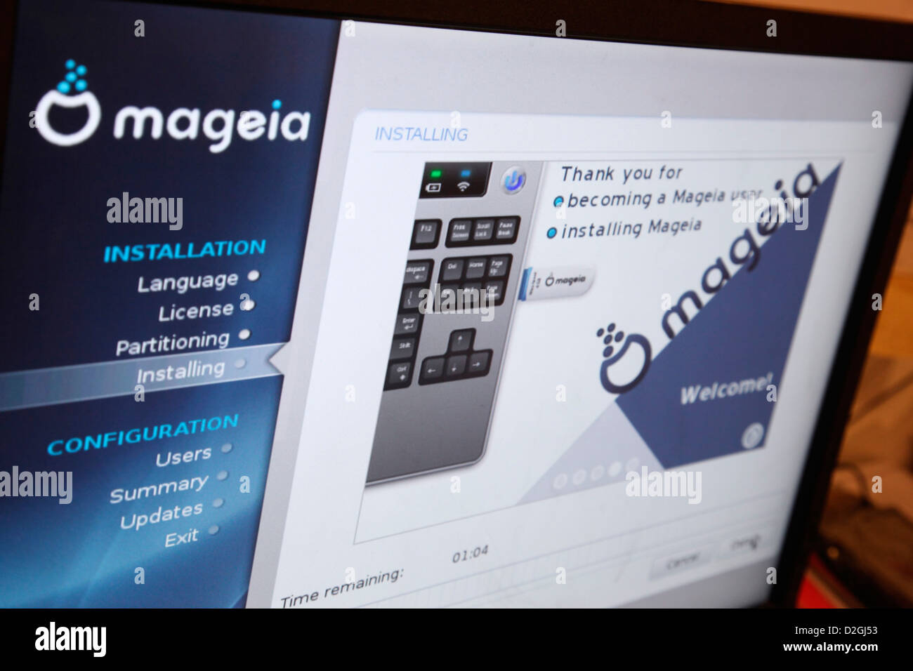 Linux installieren -Fotos und -Bildmaterial in hoher Auflösung – Alamy