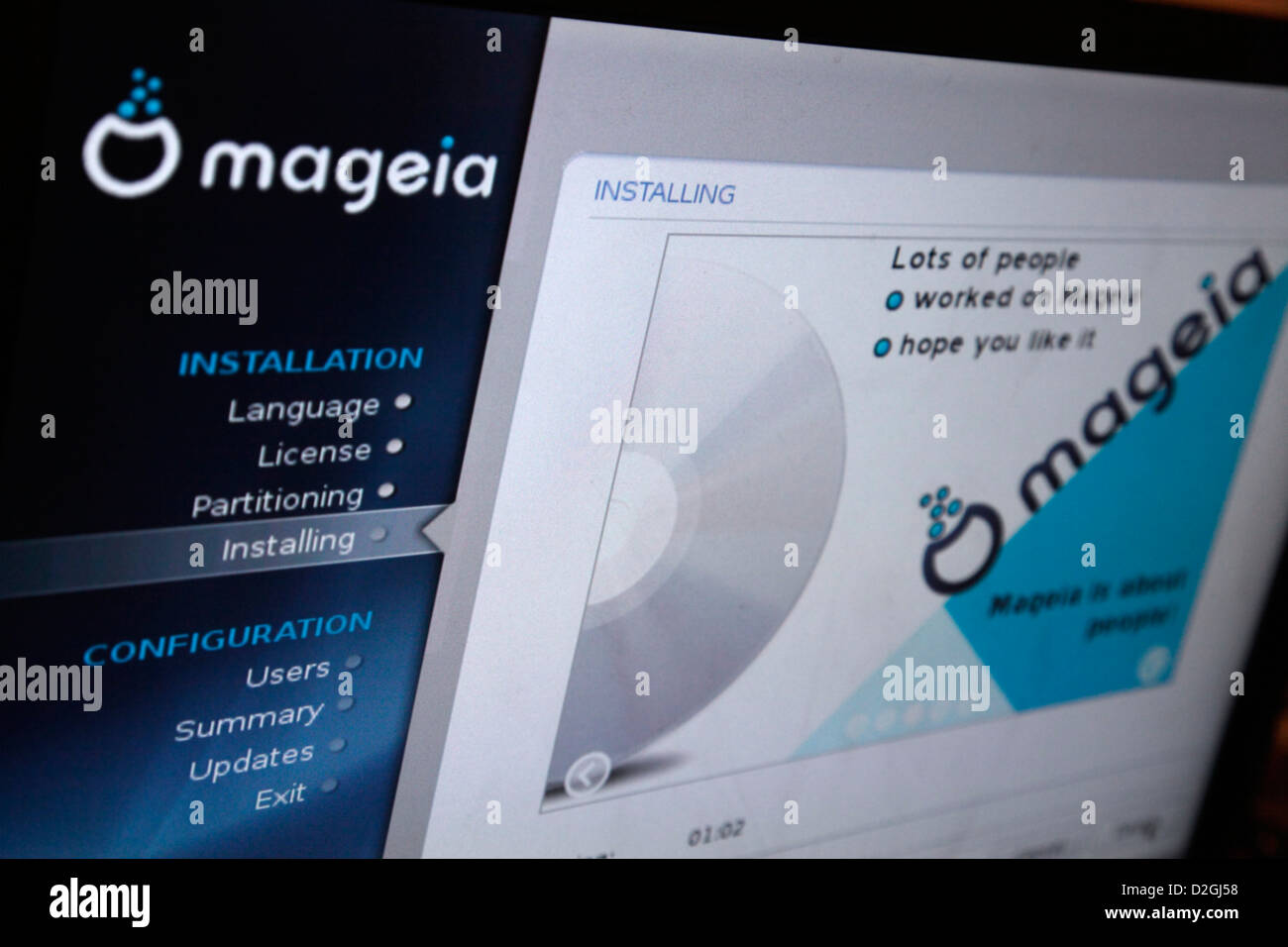 Linux Installieren Stockfotos und -bilder Kaufen - Alamy