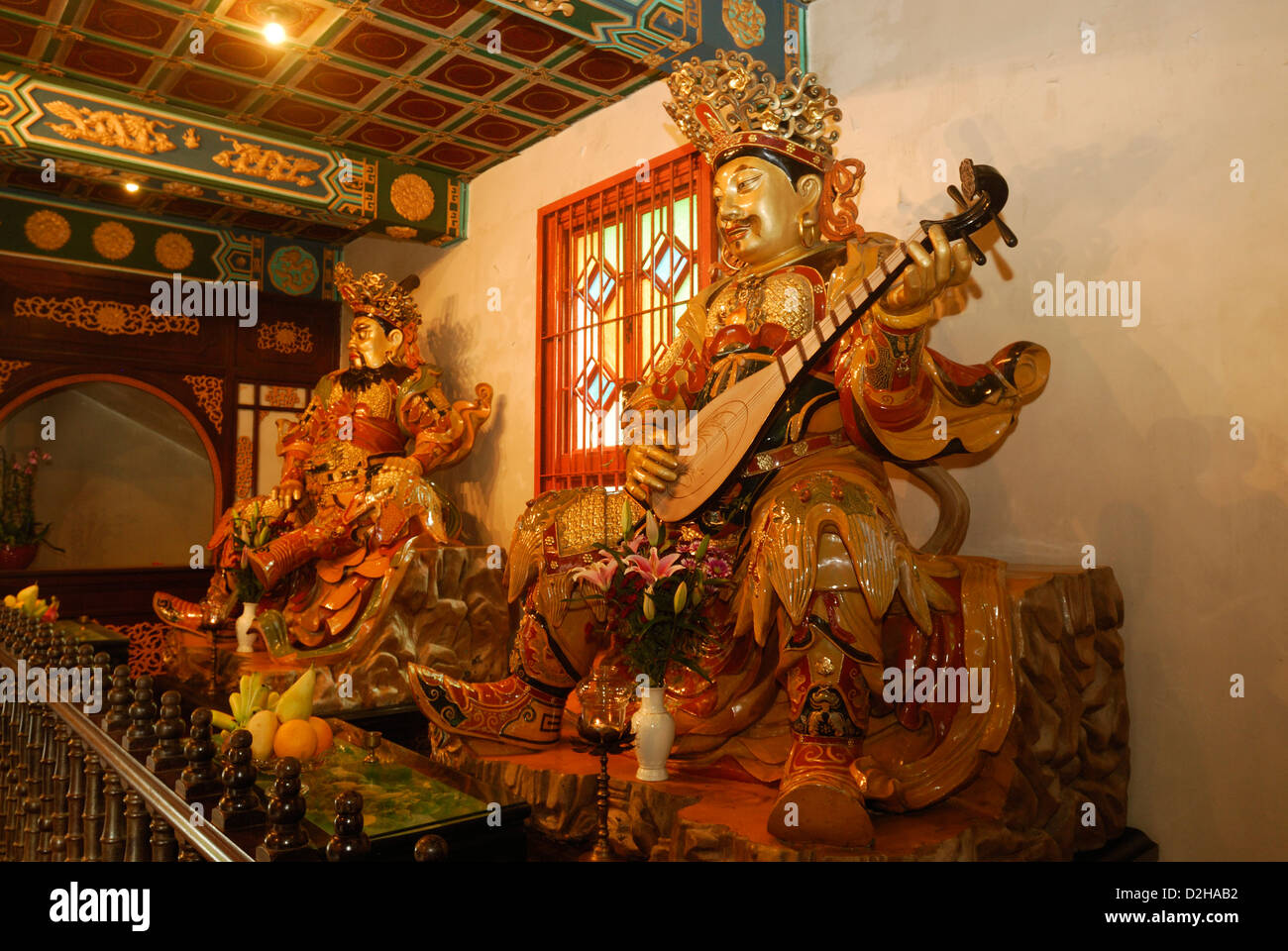 Hall des Skanda Bodhisattva, Po Lin Kloster, auf der Hochebene von ...