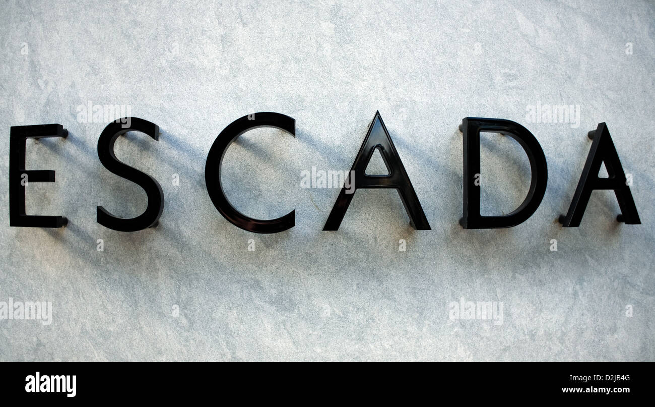 Escada logo -Fotos und -Bildmaterial in hoher Auflösung – Alamy