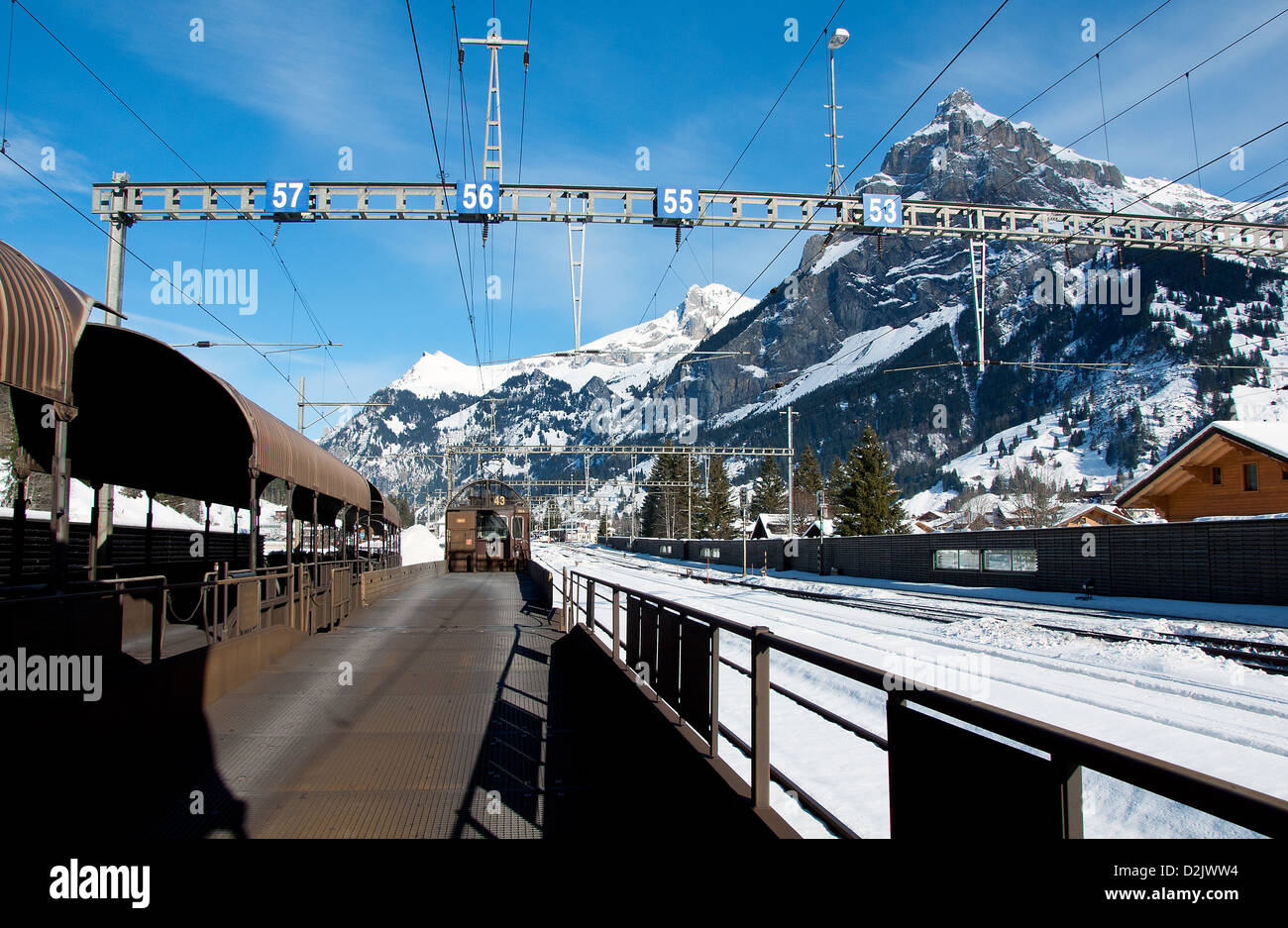 Kandersteg nach goppenstein -Fotos und -Bildmaterial in hoher Auflösung ...