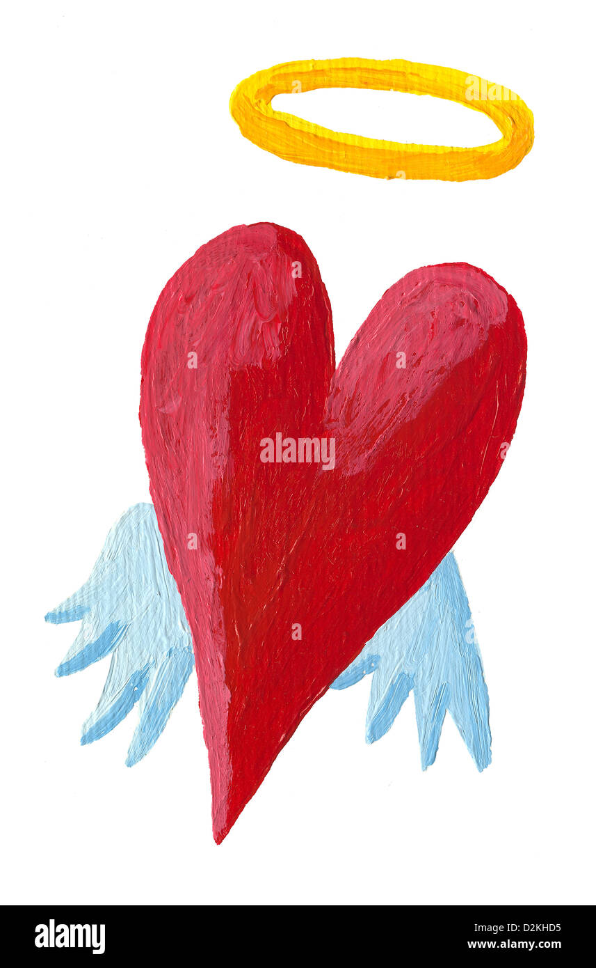 Herz engel -Fotos und -Bildmaterial in hoher Auflösung – Alamy