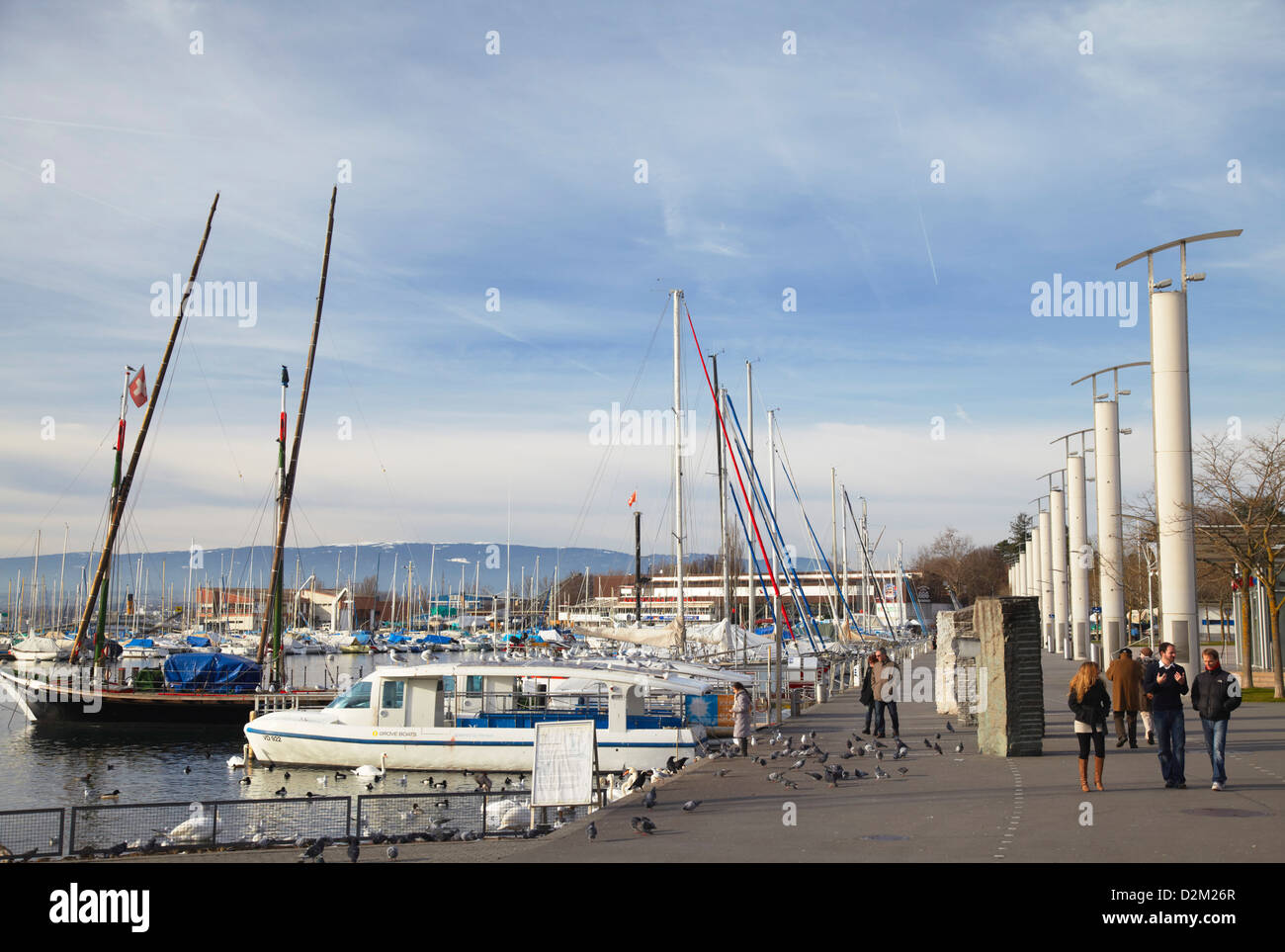 Ouchy Hafen Stockfotos und -bilder Kaufen - Alamy