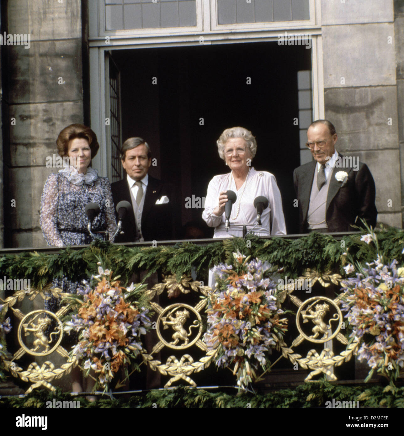 Queen beatrix netherlands husband claus -Fotos und -Bildmaterial in ...