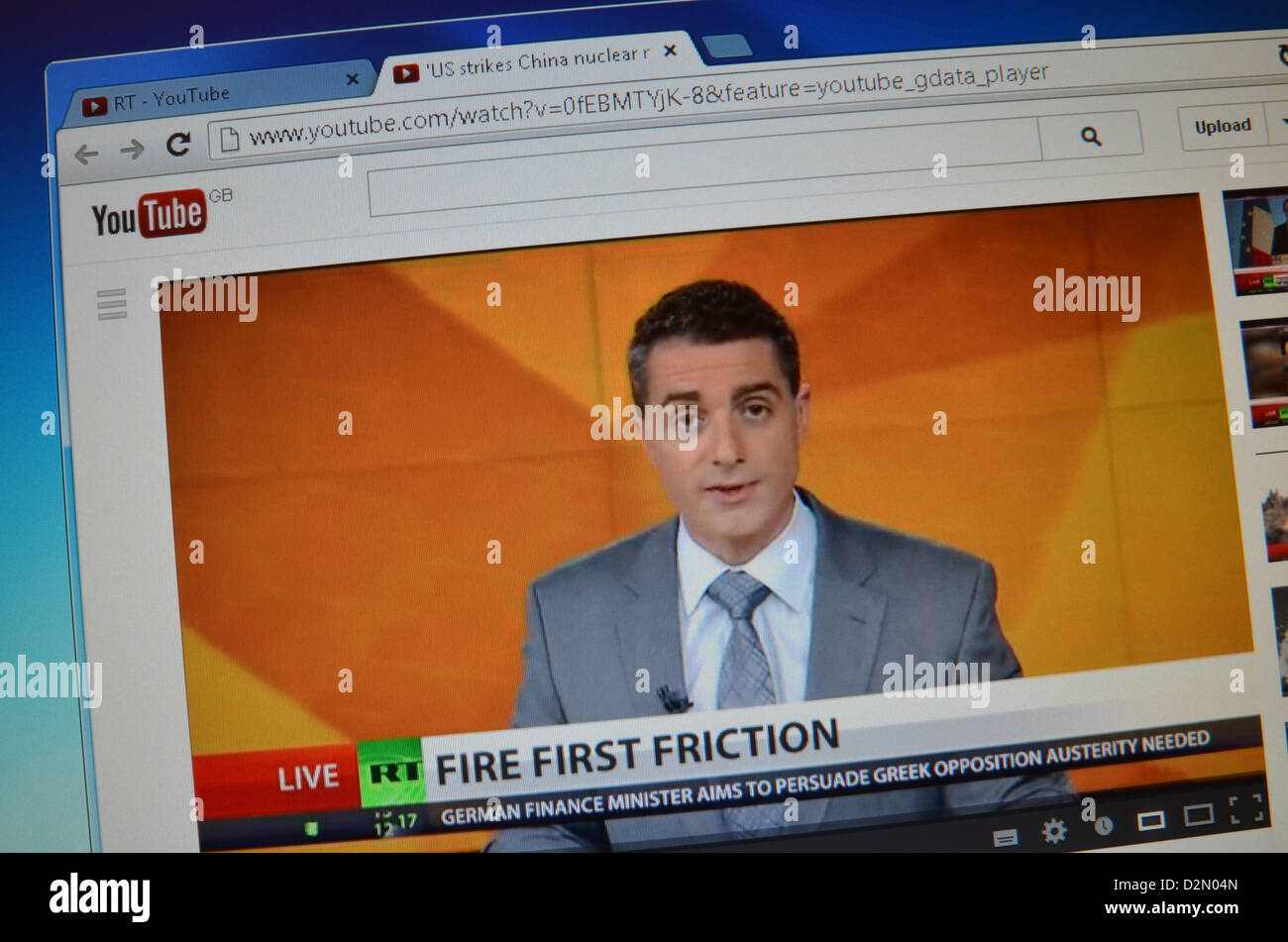 Russia today news channel -Fotos und -Bildmaterial in hoher Auflösung ...