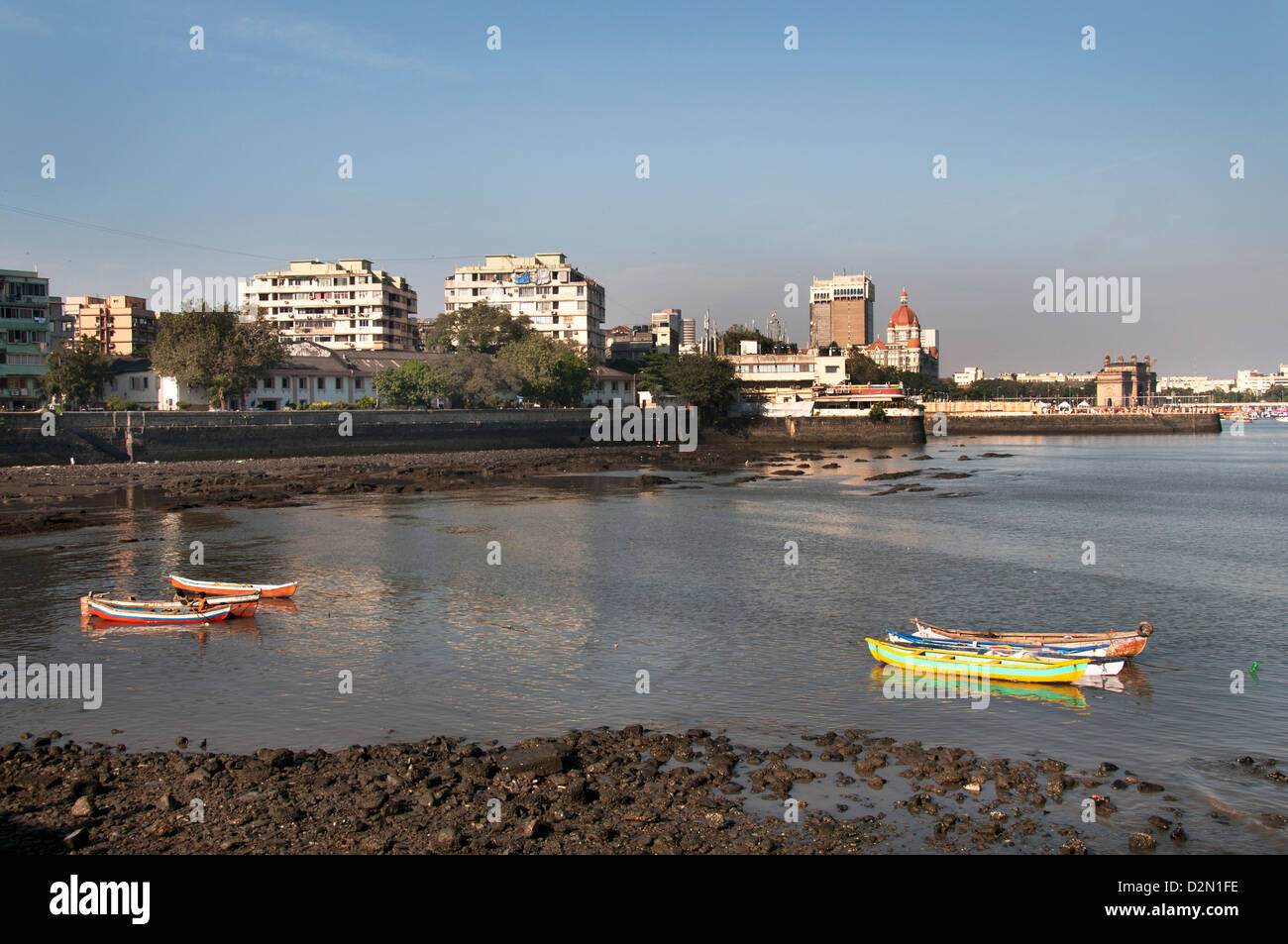 Mumbai-Strand-Gateway von Indien Taj Mahal Palace Hotel Colaba Bombay ...