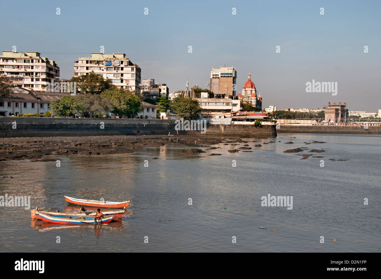 Mumbai-Strand-Gateway von Indien Taj Mahal Palace Hotel Colaba Bombay ...