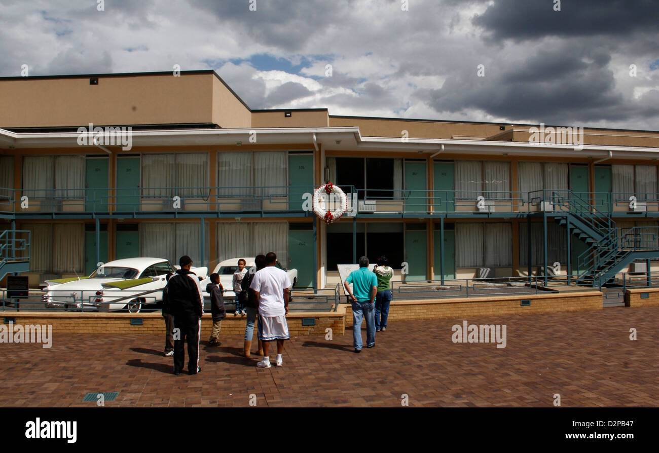 Lorraine Motel Memorial National Civil Rights Museum Raum 306 Martin ...