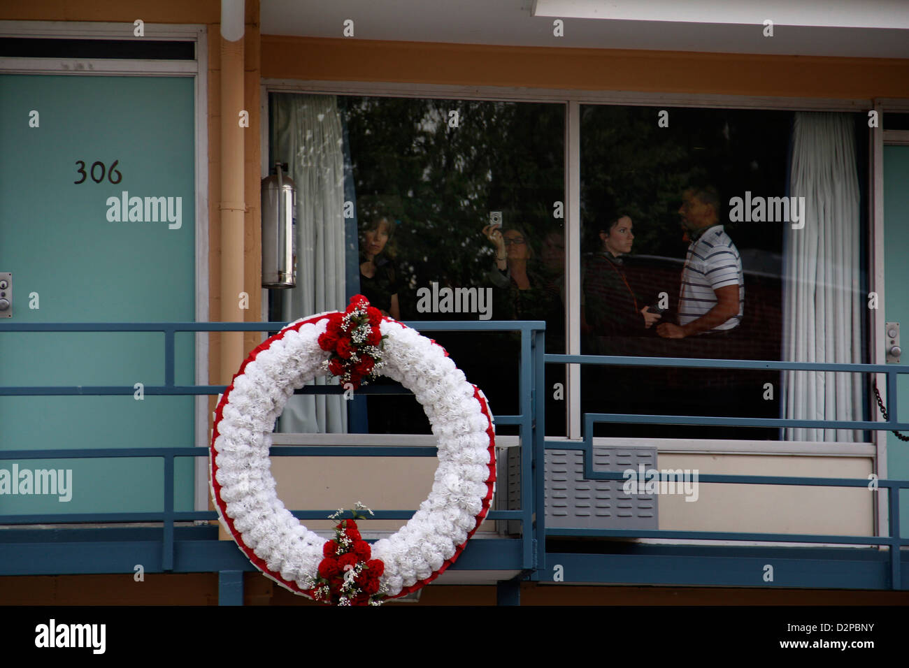 Lorraine Motel Memorial National Civil Rights Museum Raum 306 Martin ...