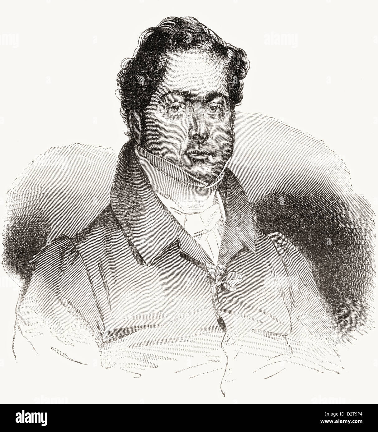 Gioachino antonio rossini 1792 1868 italienischer komponist -Fotos und ...
