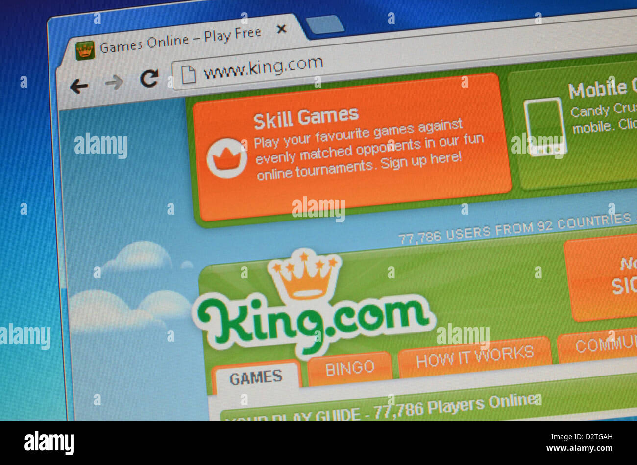 King com logo -Fotos und -Bildmaterial in hoher Auflösung – Alamy