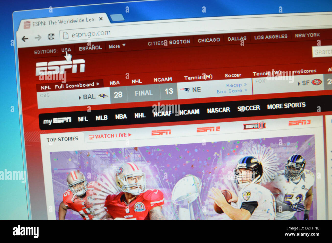 Espn logo -Fotos und -Bildmaterial in hoher Auflösung – Alamy