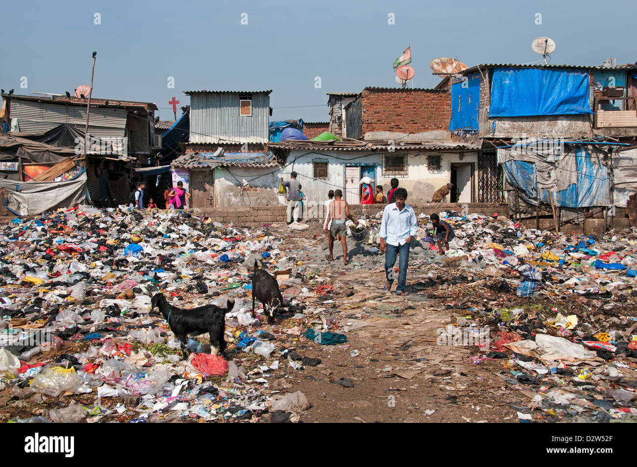 Bombay Slum Stockfotos und -bilder Kaufen - Alamy