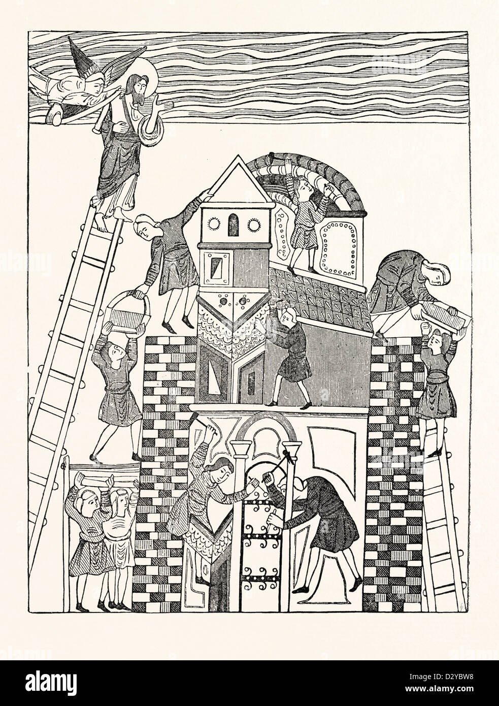 Building of the tower of babel -Fotos und -Bildmaterial in hoher Auflösung – Alamy