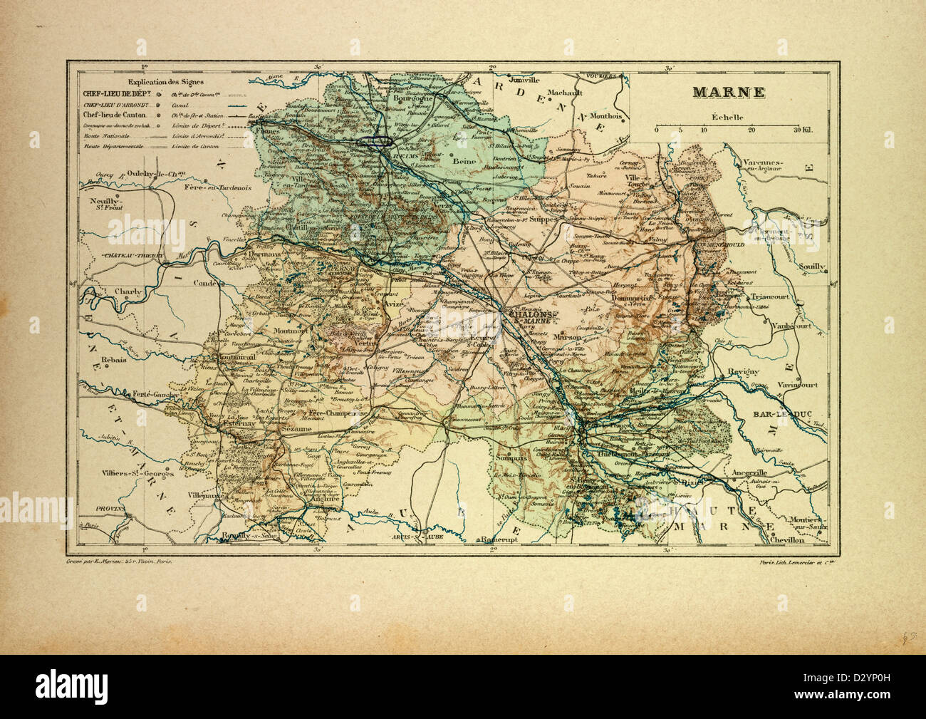 Mapa de marne -Fotos und -Bildmaterial in hoher Auflösung – Alamy