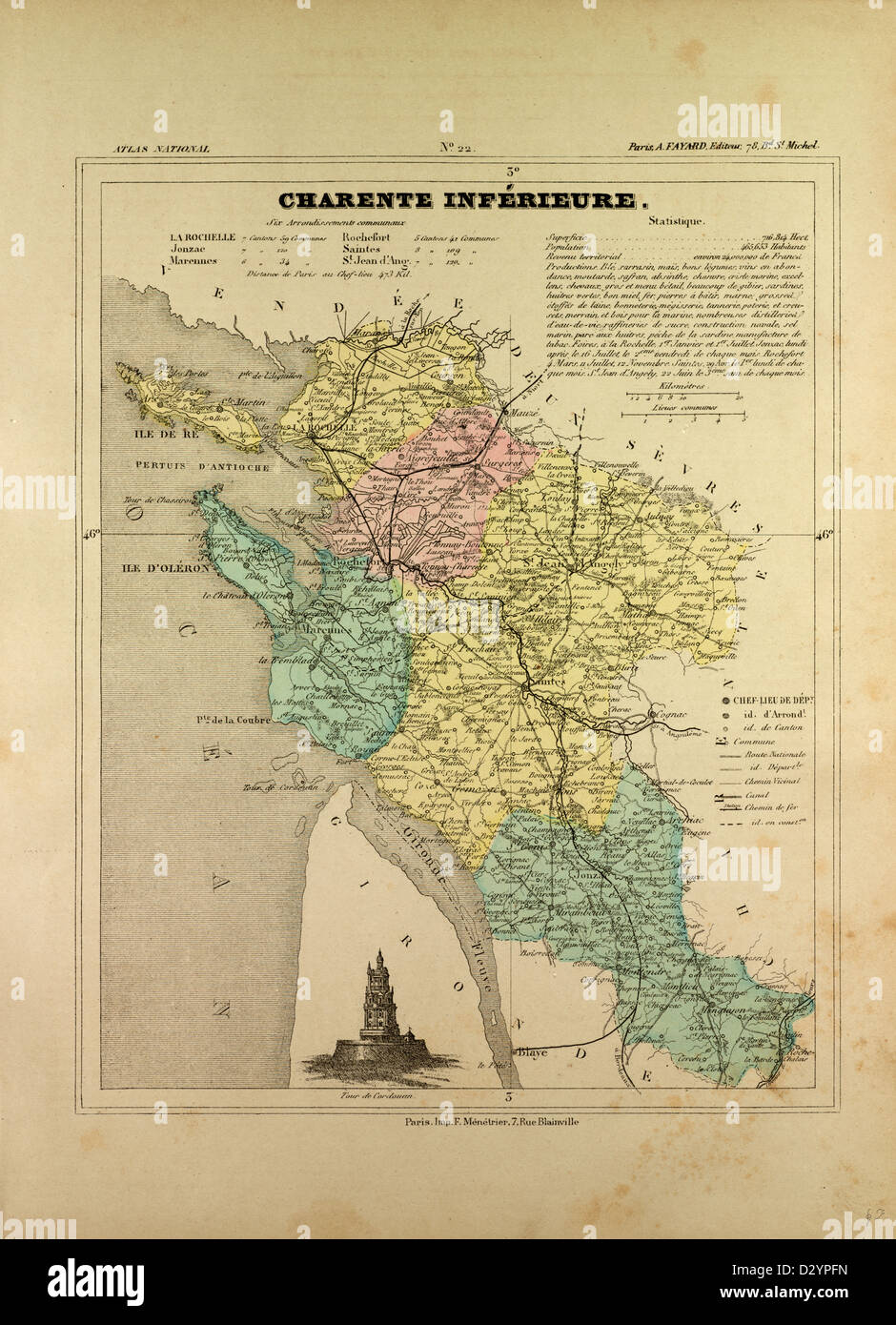 Charente karte -Fotos und -Bildmaterial in hoher Auflösung – Alamy