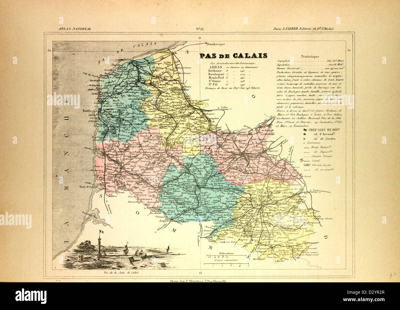 Calais karte -Fotos und -Bildmaterial in hoher Auflösung – Alamy