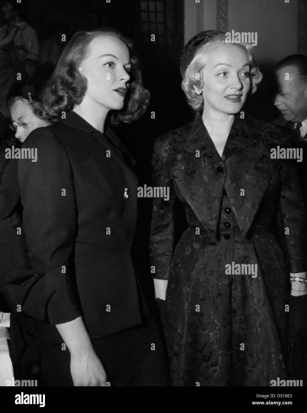 Maria Riva, Marlene Dietrich Stockfotografie - Alamy