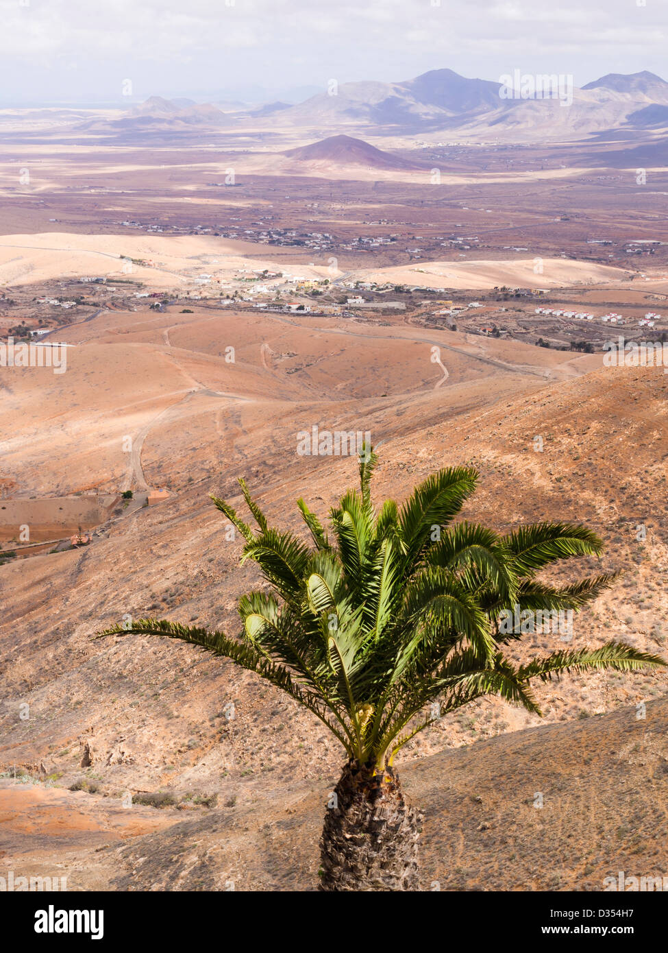 Fuerteventura: Ein Blick aus dem Berg Mirador de Morro Velosa hinunter ...