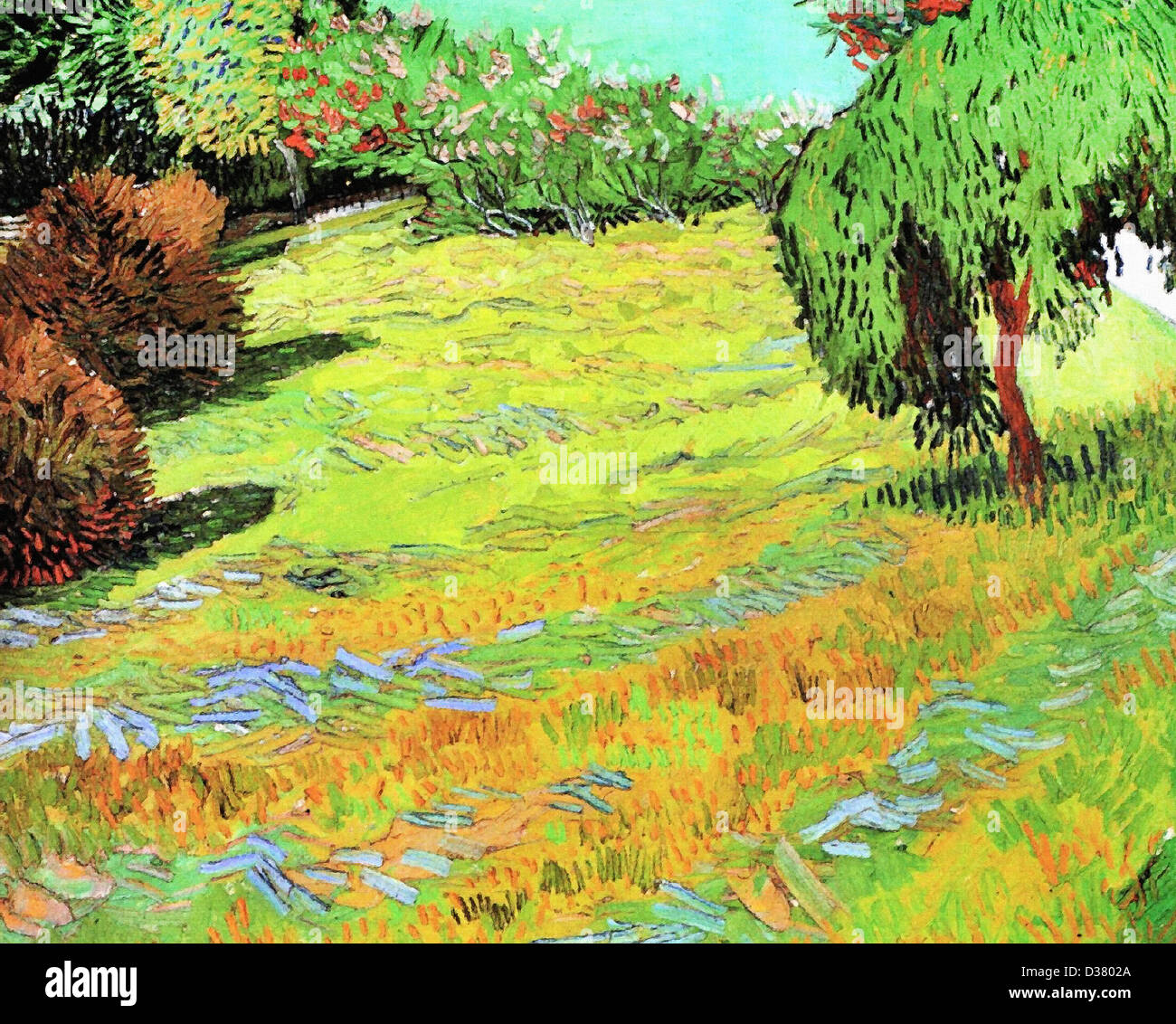 Vincent Van Gogh, sonnige Liegewiese in einem öffentlichen Park. 1888 ...