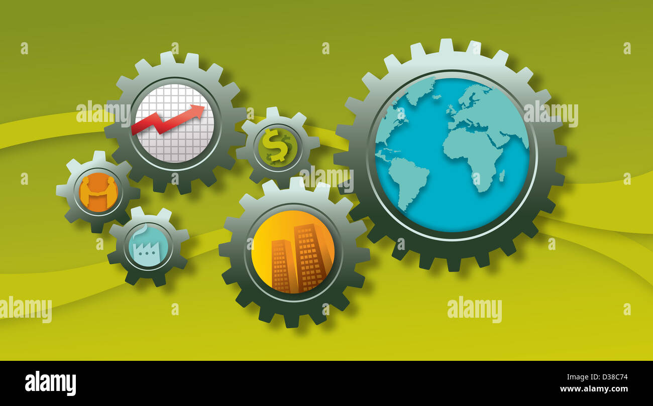 World mechanism -Fotos und -Bildmaterial in hoher Auflösung – Alamy