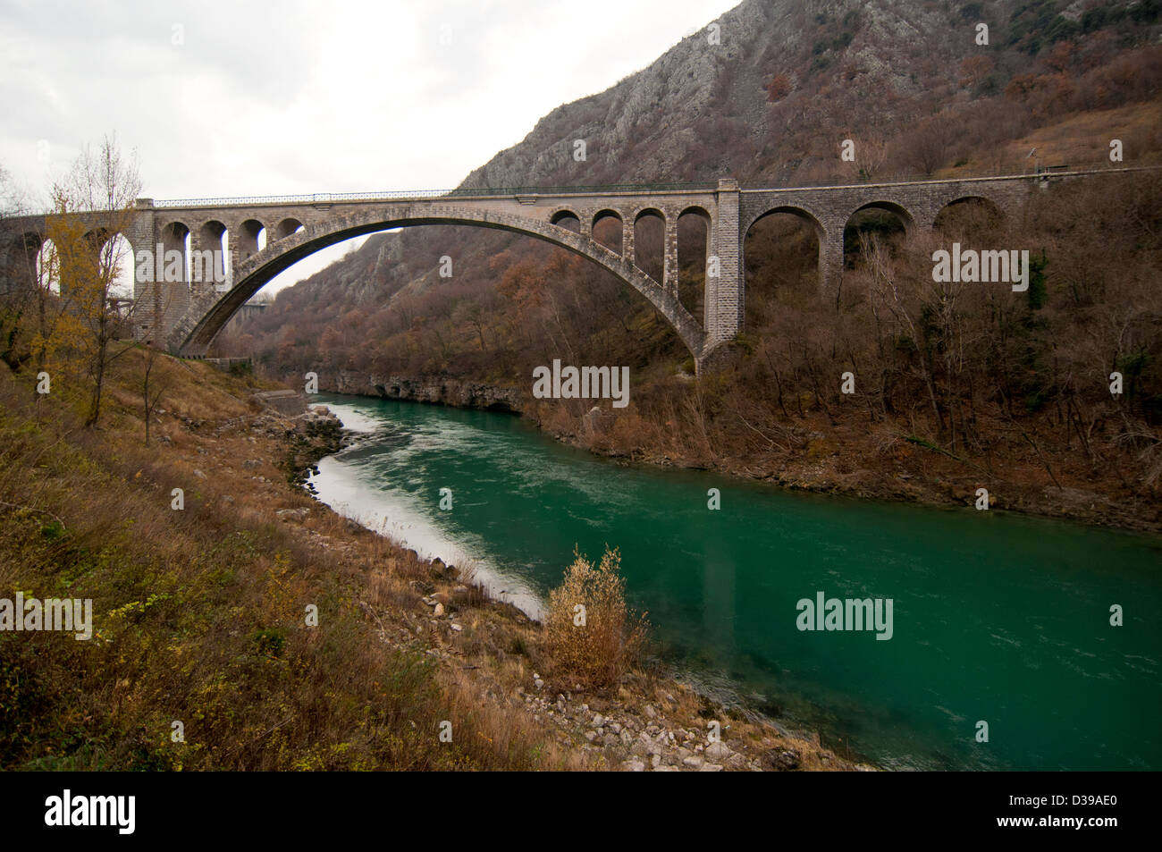 Ponte di solkan -Fotos und -Bildmaterial in hoher Auflösung – Alamy