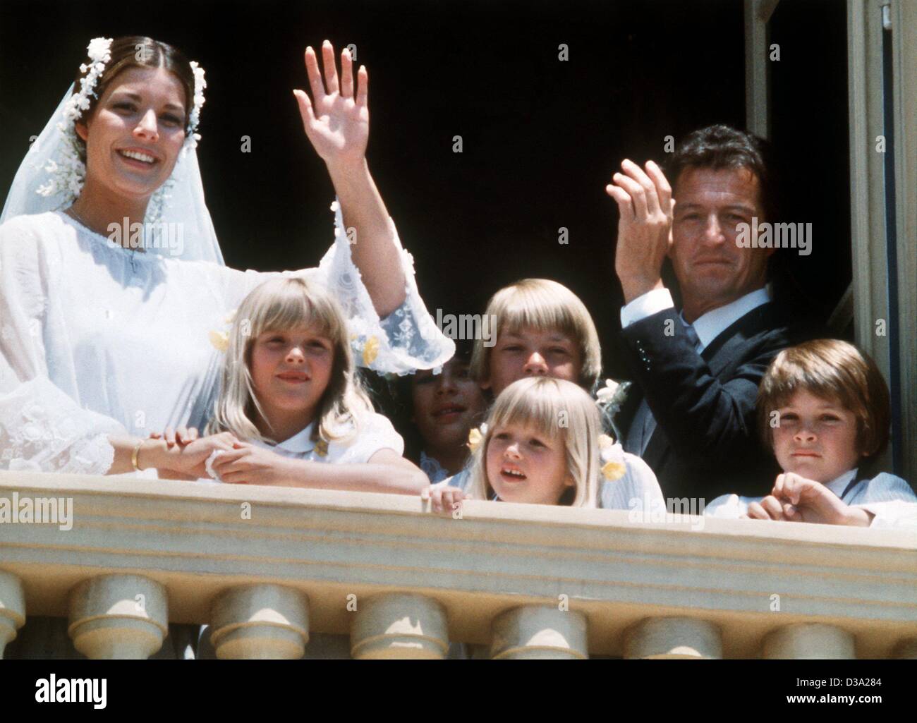 Prinzessin caroline von monaco und ihr ehemann philippe junot -Fotos ...