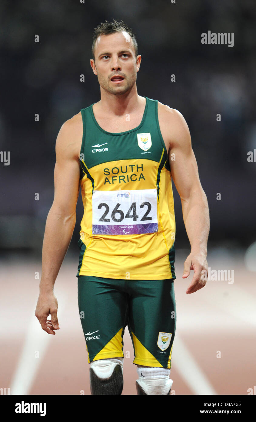 Datei-Pics: South African Paralympischen Athleten Oscar Pistorius hat ...