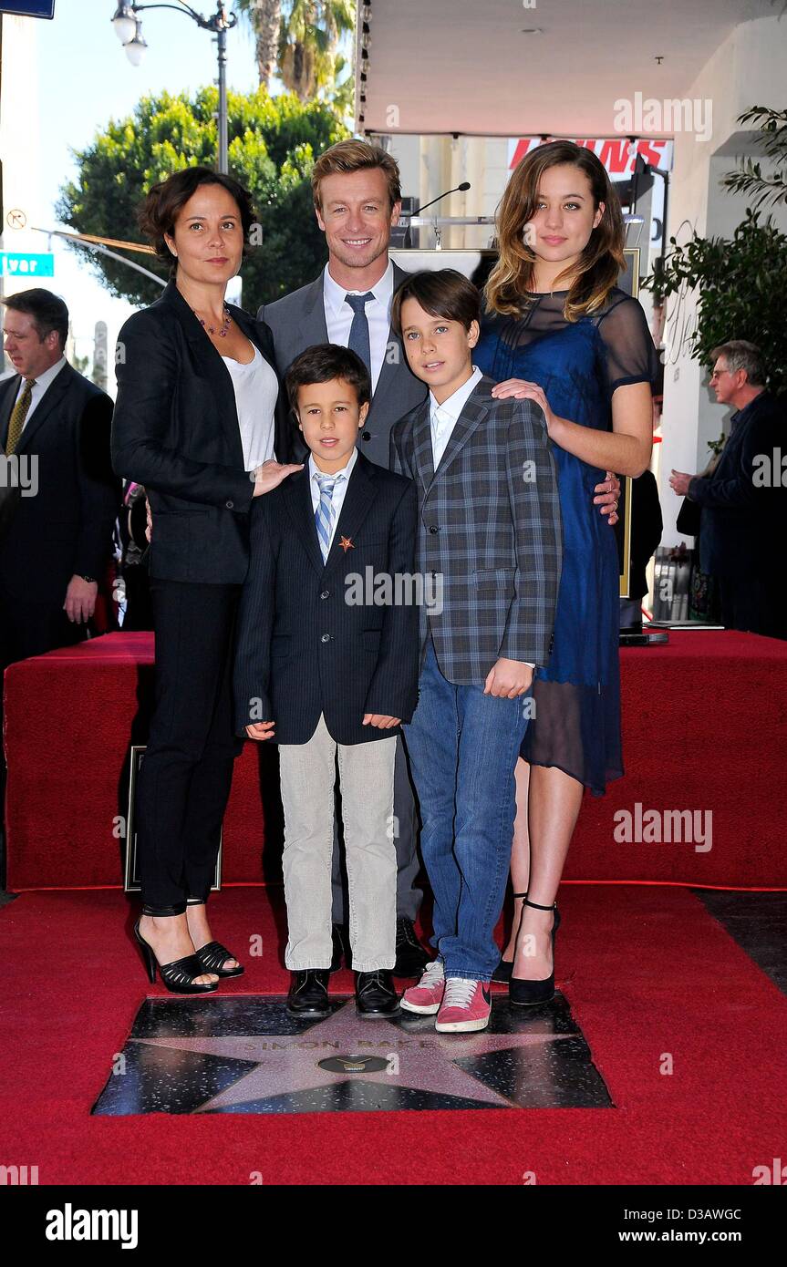 Los Angeles, Kalifornien, USA. 14. Februar 2013. Rebecca Rigg, Harry ...