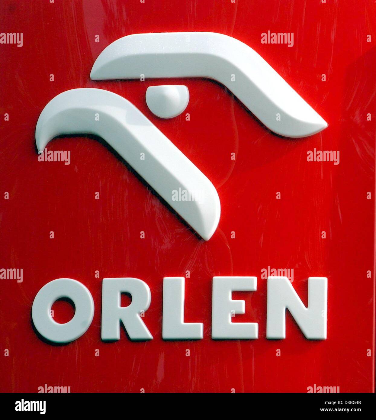 (Dpa) - das Logo der polnischen Petrochemie-Konzern PKN Orlen in Berlin ...
