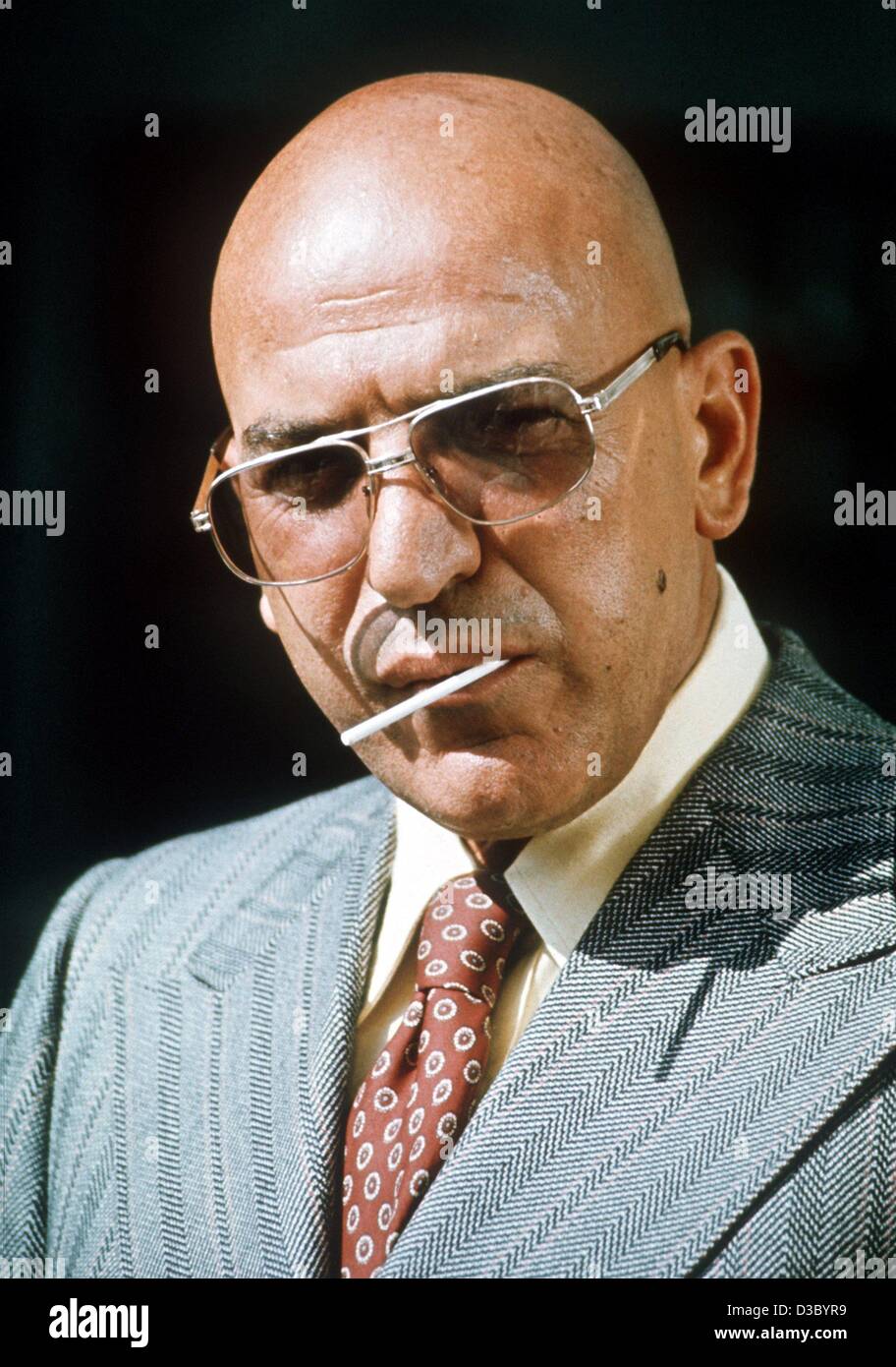 (Dpa-Dateien) - ein Datei-Bild zeigt Schauspieler Telly Savalas Alias ...