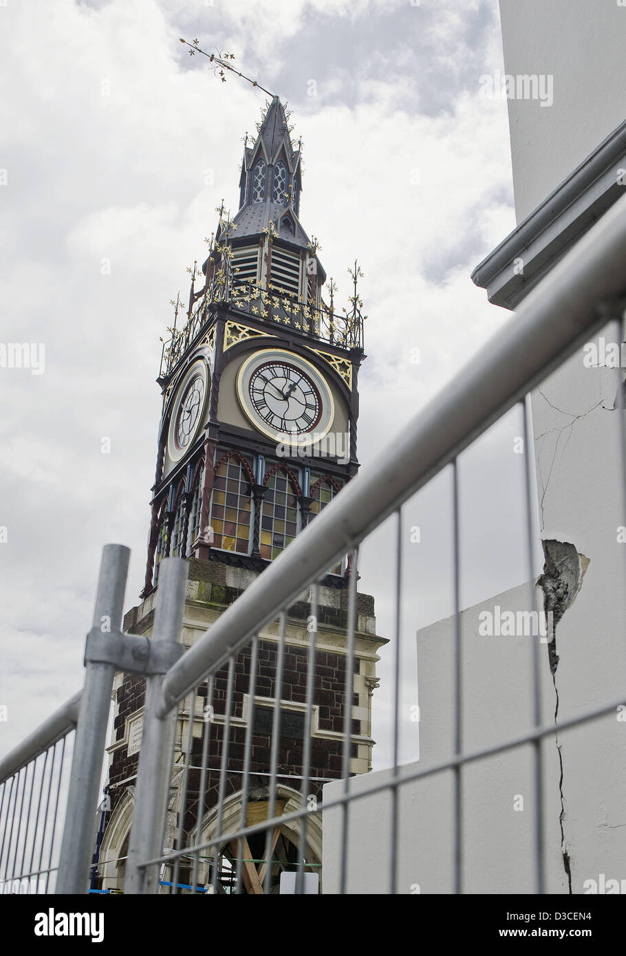 6. Februar 2013 - Christchurch, Neuseeland - zwei Jahre nach dem Erdbeben von 22. Februar 2011 ...