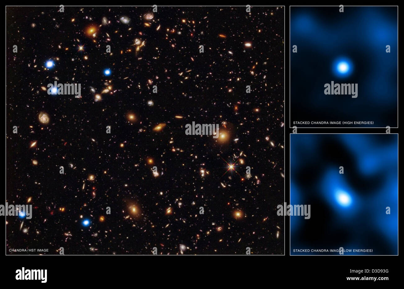 Chandra Deep Field South (NASA, Chandra, Hubble, 15.06.11 ...