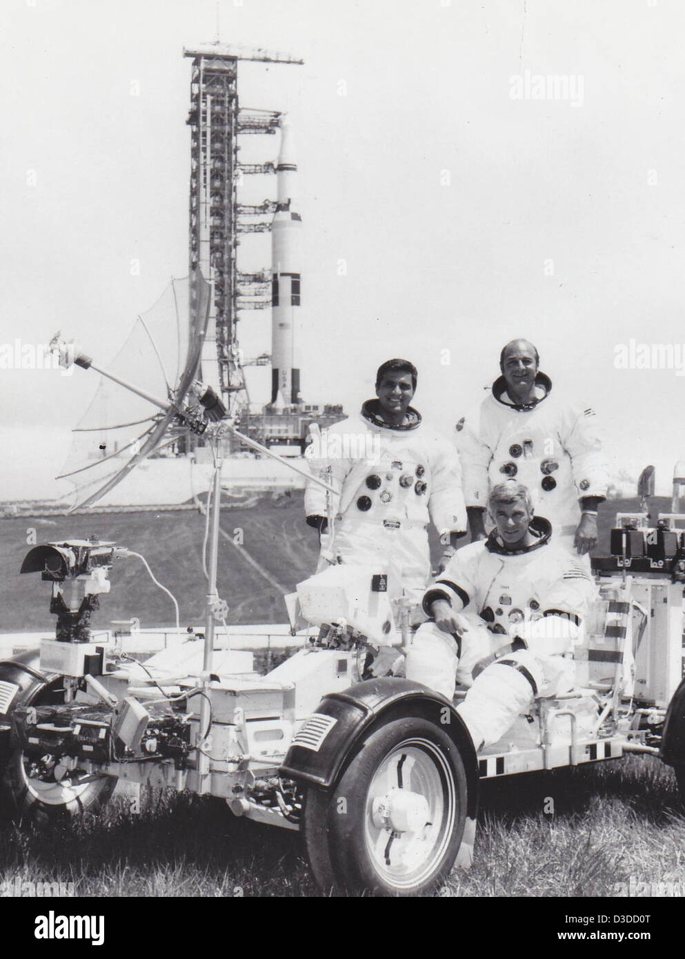 Archiv: Apollo 17 Crew und Lunar Rover Trainer Stockfotografie - Alamy