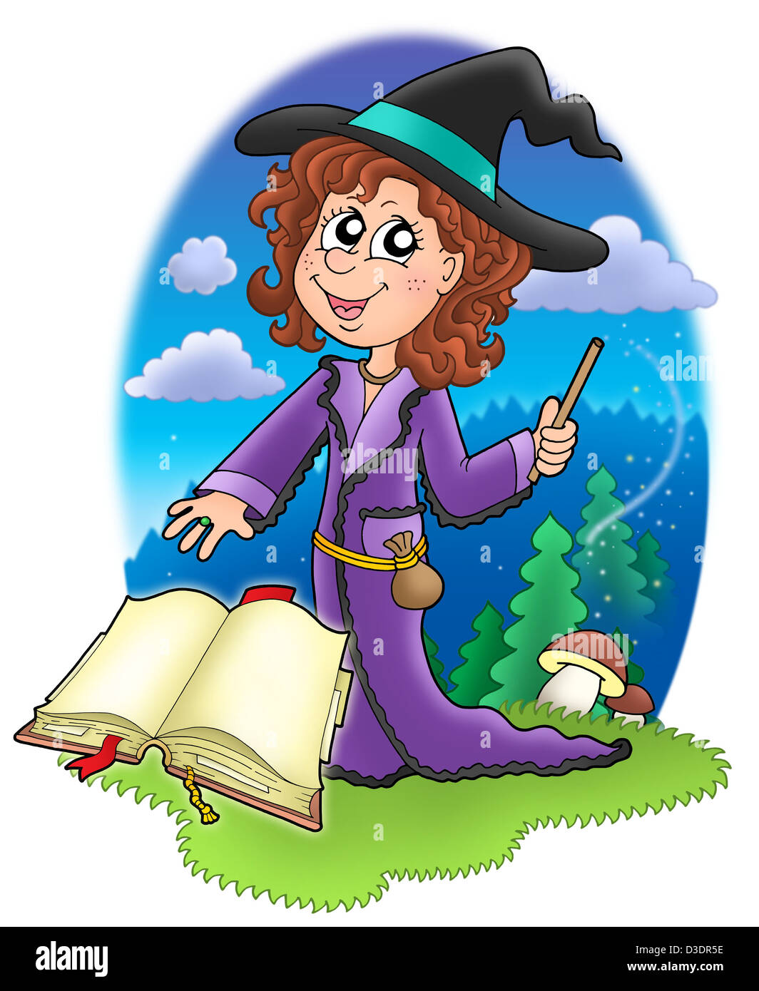 Zauberwald zeichnen -Fotos und -Bildmaterial in hoher Auflösung - Seite ...