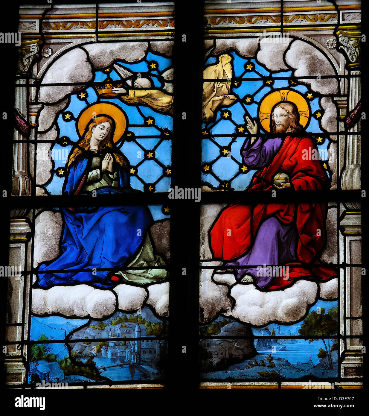 Jesus Christ On Throne Stockfotos und -bilder Kaufen - Alamy