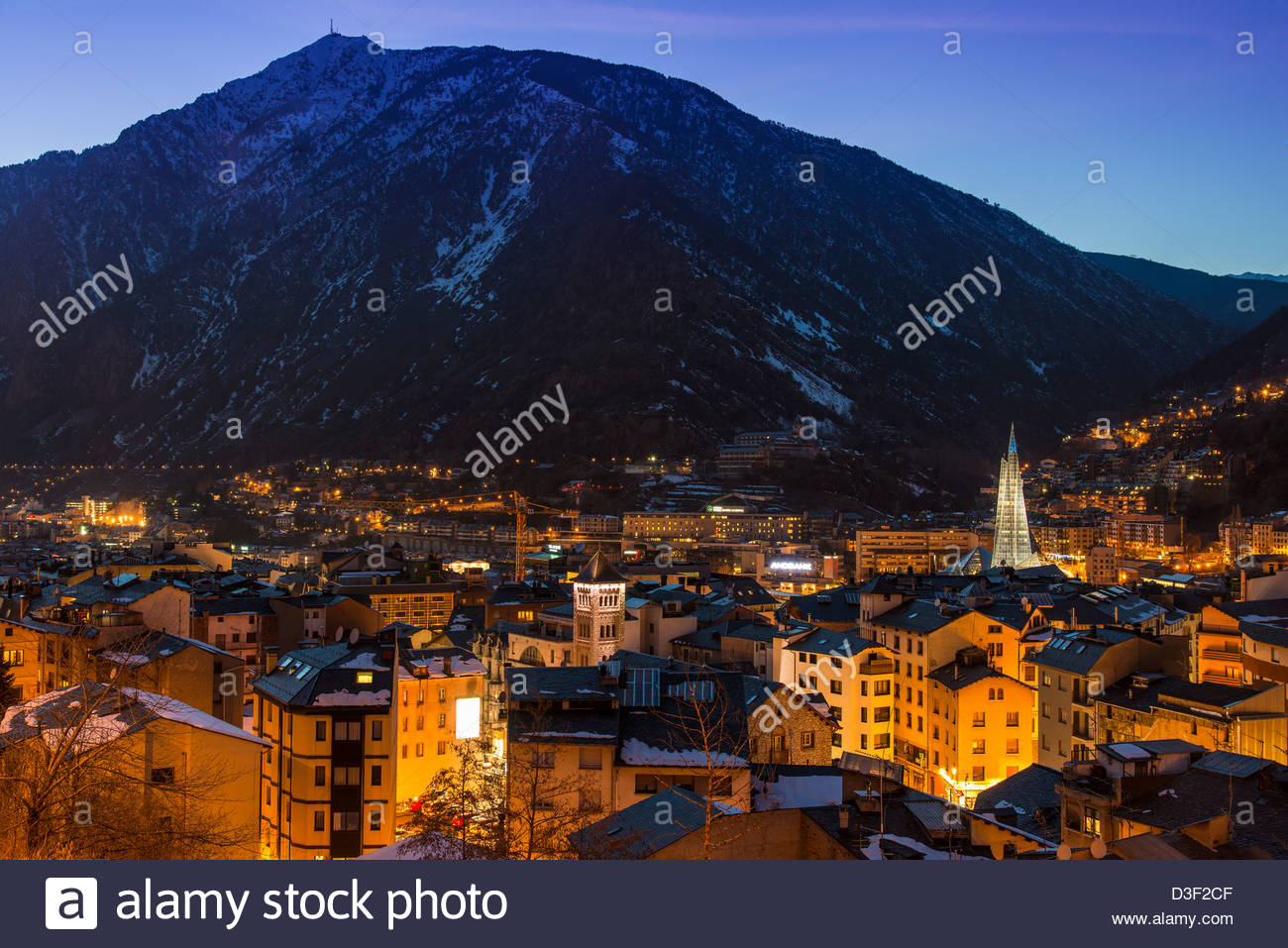 Andorra La Vella City Stockfotos & Andorra La Vella City Bilder - Alamy
